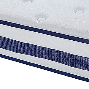 Olee Sleep 11 Inch Coastline Gel Memory Foam InnerSpring Hybrid Mattress, Mattress In a Box, CertiPUR-US Certified, King