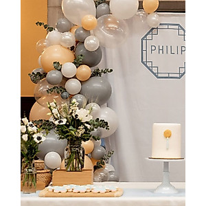 MOMOHOO Clear Balloons Transparent Balloons - 70Pcs 10inch/5inch Clear Bubble Balloons Birthday Party Balloons, Premium Latex Ballons, Clear Balloons Different Sizes for Baby Shower Party Supplies