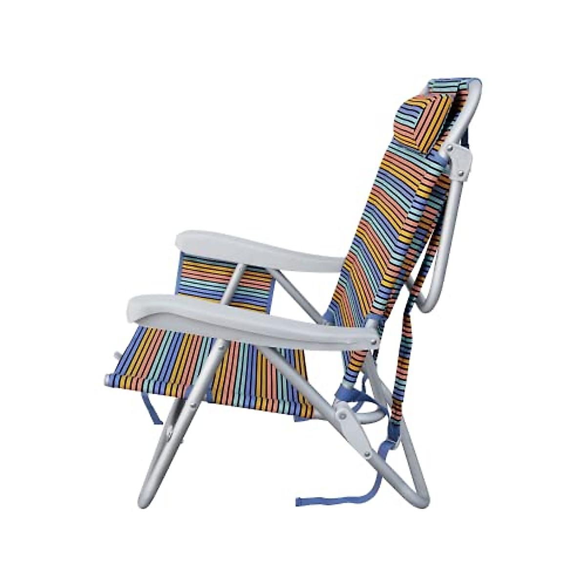 Hurley Deluxe Backpack Beach Chair, One Size, Sunset