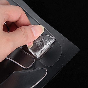 16 Pcs Reusable Silicone Chest Pads Patch Silicone Neck Pad Forehead Pad Set, Cleavage Pad Eye Mask Cheek Stick Anti Wrinkle Strips Anti Wrinkle Patches