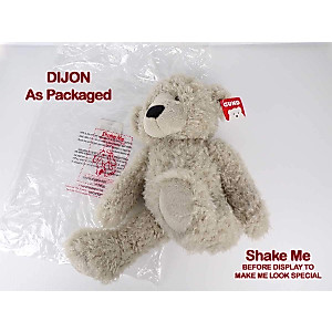 GUND Dijon Grey Teddy Bear 17 inch Plush Furry Stuffed Animal