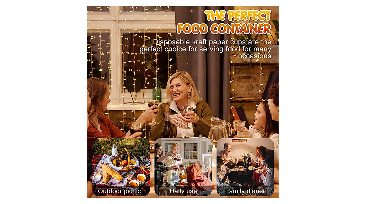 Disposable Charcuterie Cups & Skewers Set – Perfect for Food Events