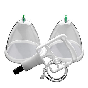 WTAA Breast Pump for Women, Breast Enlargement Massager Transparent Breast Pump Breastfeeding Suction Pump Women's Breast Pump Breast Massager,8 x 6. x 5.5 inches,3 Piece Set(WTAA)