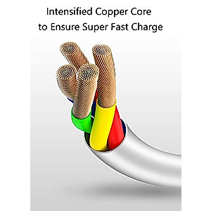 Super Charging Cable Replacement for Huawei P30 Pro 5A Supercharge USB Type C Cable, 3.3FT Super Fast Charge Type-C Cable for Huawei P20 Pro, Mate 20 Pro, Mate 10 Pro, P10 Plus, Mate 20 (White)