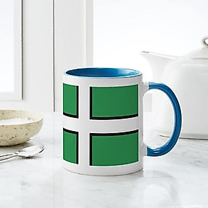 CafePress Devon Flag Mug Ceramic Coffee Mug, Tea Cup 11 oz
