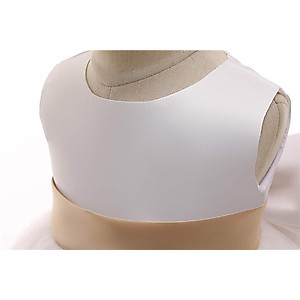 AIMJCHLD Infant Girls Easter Big Bowknot Dresses Baby Little Girls Tulle Lace Wedding Party Ball Gown Dress 3M 6M (White Gold,60)