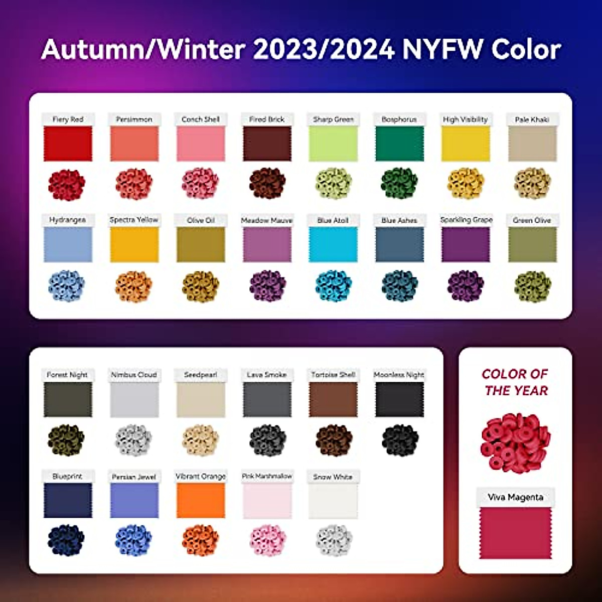 QUEFE Clay Beads Bracelet Kit, 7000pcs, 28 Colors, Jewelry Making, Flat Round Polymer Clay Beads, Fashion Craft Kit, DIY Craft Jewelry Making Gifts