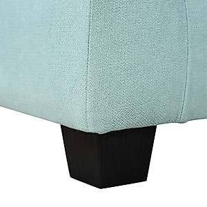 VilroCaz Modern Large U-Shape Modular Sectional Sofa Couch, Polyester Linen Convertible Sofa Bed with Reversible Chaise and 6 Storage Seat for Living Room Apartments Office (Light Green-115a)