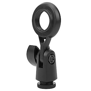 Microphone Holder, Portable Anti Vibration Mic Stand Adapter Microphone Shock Mount for 22mm/0.9in Microphones for Recording Studio