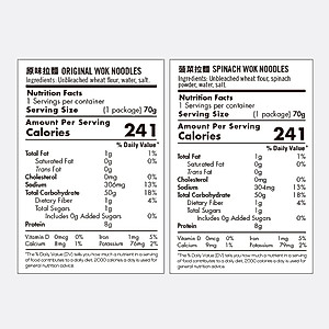 BOILING POINT Wok Noodle Package, Healthy Asian Ramen, No Preservatives, Non-Fried Instant Noodles, Stir Fry, Set Includes Original BP Wok Noodles, 2.1 oz.(Pack of 5)