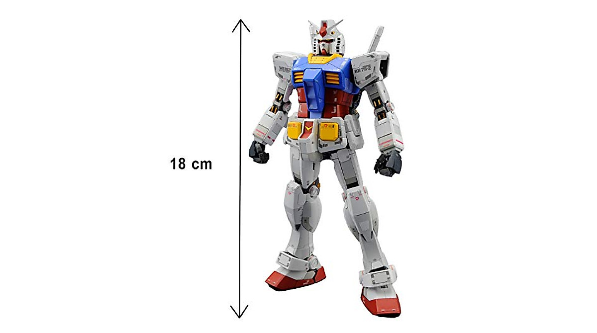 Bandai Hobby MG Gundam RX-78-2 Model Kit 1:100 Scale | Easy Assembly