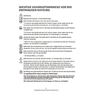 Bonsaii 12-Sheet Cross Cut Paper Shredder, 10-Minute 5.5 Gal Home Office Heavy Duty Shredder for Paper, Credit Card, Mails, Staples, with Transparent Window, High Security Level P-4 (C275-A)