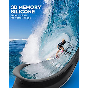 Victoper Adjustable Swim Goggles 2 Pack, Anti Fog&UV Swimming Goggles for Audlt, No Leaking Swim Glasses for Men Women Youth