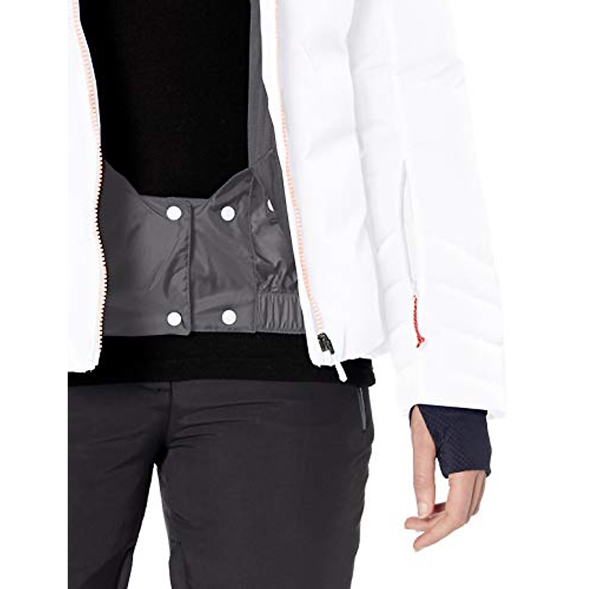 Salomon Women's Icetown JKT W, White, X-Small