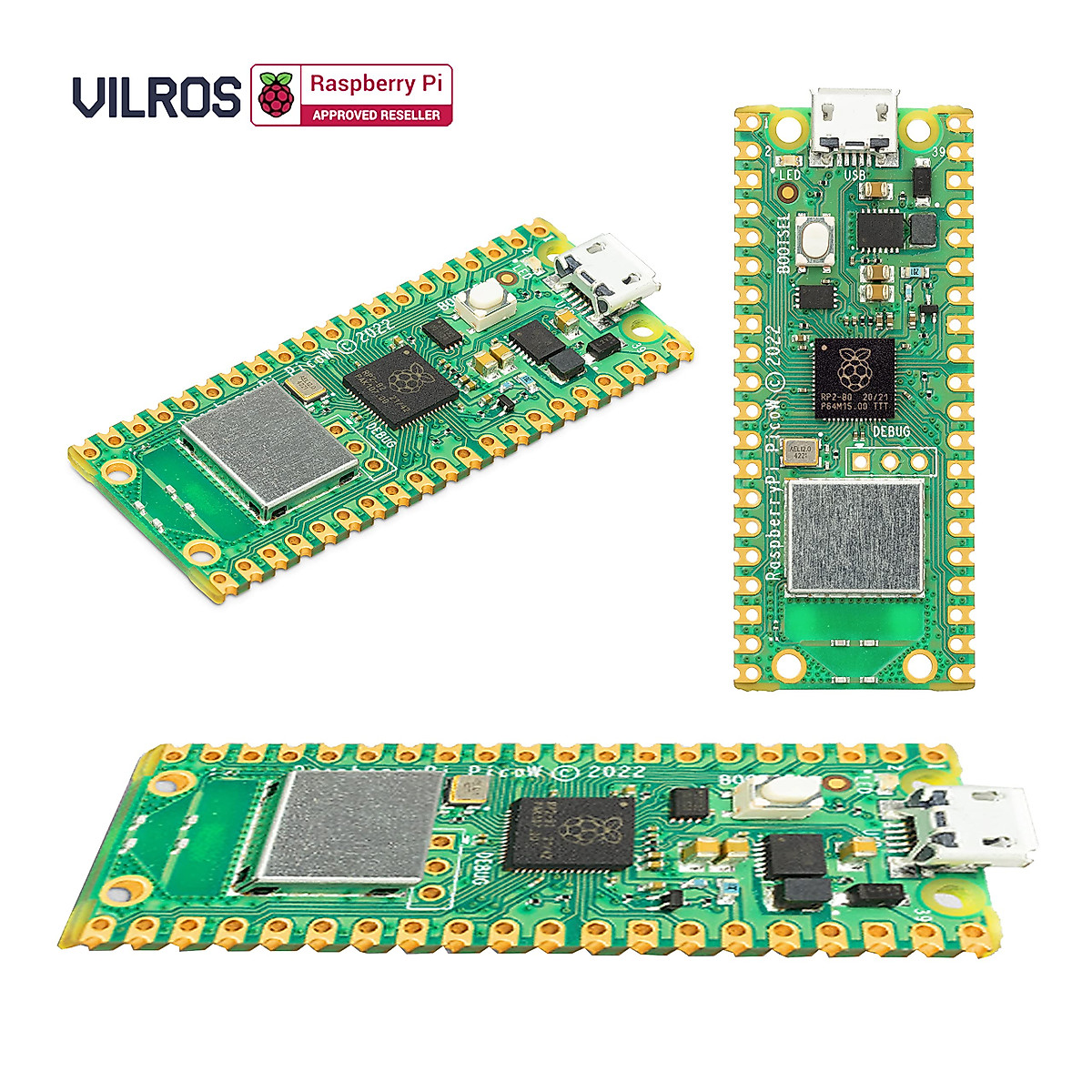 Vilros Raspberry Pi Pico W Basic Starter Kit