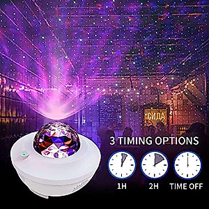 Galaxy Projector for Bedroom, Starlight Projector, 3 in 1 Starry Night Light Projector w Bluetooth Speaker & Remote, Star Projector Galaxy Light, Constellation Projector, Sky Light (Voice Control)