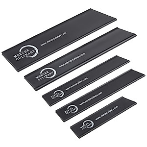 Mercer Cutlery 5-Piece Knife Guard Set, Multiple Sizes, Black