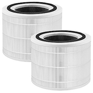 14 True HEPA Filter Replacement for PuroAir 240 Air Purifier, 3-in-1 HEPA 14 Filter with Activated Carbon Filter, 2 Pack by APPLIANCEMATES