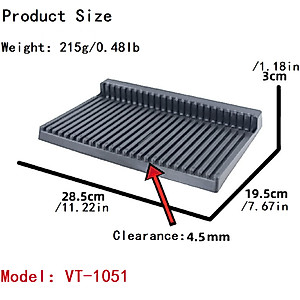 volunt Plastic Parts Shelf,Model Shelf,Placing Rack,Plastic Tool Drawer Storage Container Storage Box, Suitable for Gundam DIY Model Making Accessories of Model Action Figures (VT-1054)