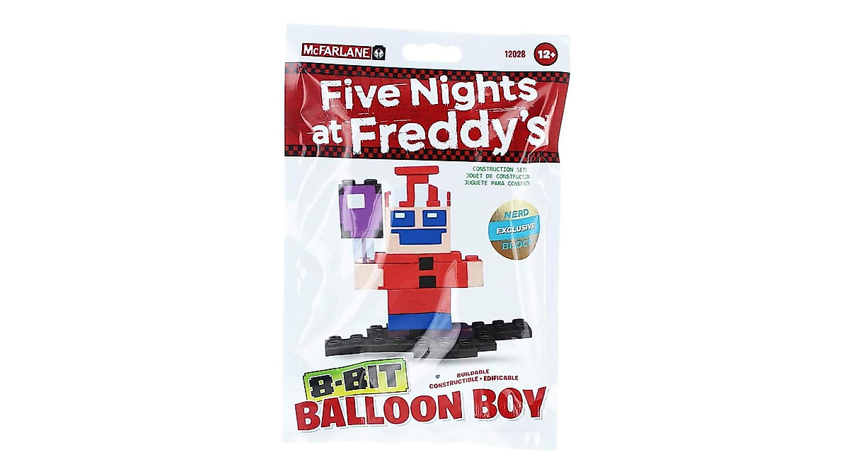 Buildable 8-Bit Balloon Boy | McFarlane Toys