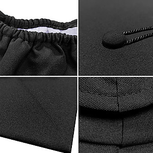 Herrenbek Matte Adult Graduation Cap with 2024 2025 Tassel Unisex Adjustable Graduation Cap Black