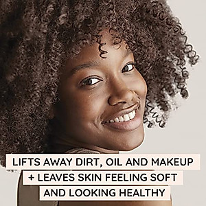 Aveeno Positively Radiant Brightening Facial Cleanser for Sensitive Skin, Targets Dull Skin, Moisture Rich Soy Extract, Non-Comedogenic, Oil- & Soap-Free, Hypoallergenic, 11 Fl. Oz