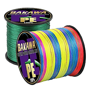 Fishing Lines 4 Braided Fishing Line 300M 100M PE Multifilament Carp Sea Saltwater Floating Wire Accessories Fishing Tool (Color : Black, Size : X4 300M 20LB 1.0)