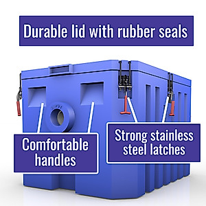 Grease trap (20 GPM, 40 Lb, 2 inch)