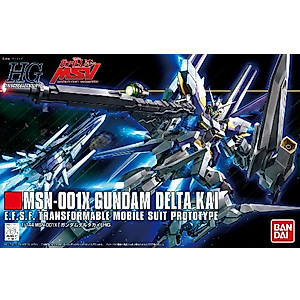 Bandai Hobby #148 High Grade Universal Century 1/144 Gundam Delta Kai Action Figure
