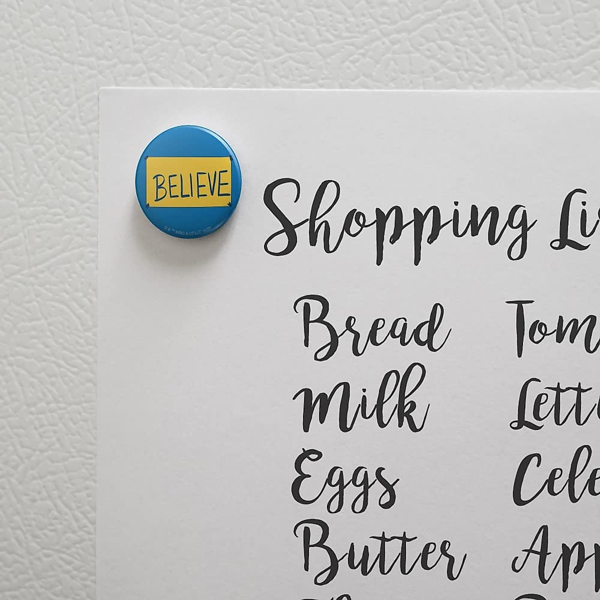 Ted Lasso Believe Kitchen Refrigerator Locker Button Magnet