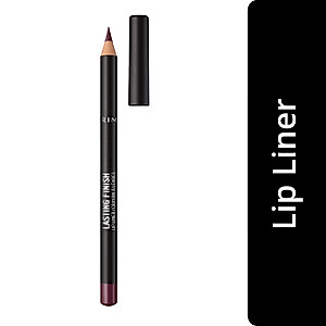 Rimmel Lasting Finish 8HR Soft Lip Liner Pencil - Vibrant, Blendable Formula to Lock Lipstick in Place for 8 Hours - 850 Underground, .04oz