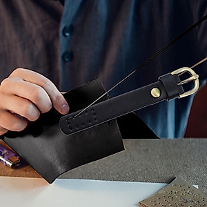 Semetall PU Leather Purse Handles 2 Pcs 65cm to 71cm Adjustable Shoulder Strap Black Purse Straps, Shoulder Strap Replacement for Crossbody