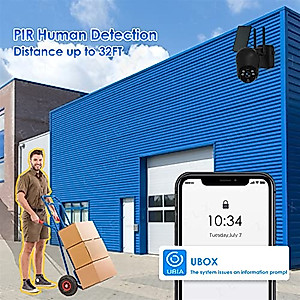 Security Camera Camera 4G Security Camera 1080P Solar IP Camera WiFi CCTV Smart Home Motion Detection Video Surveillance Night Vision Outdoor Battery Surveillance Camera with Spotlight ( Size : Only W