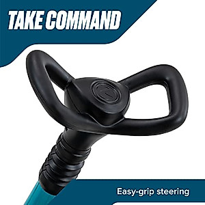 Rollplay Flex Kart XL Pedal Go Kart for Kids Featuring EVA Tires for Traction and Durability, 2-Position Adjustable Bucket Seat, and Easy Push-Button Folding Function for Easy Storage