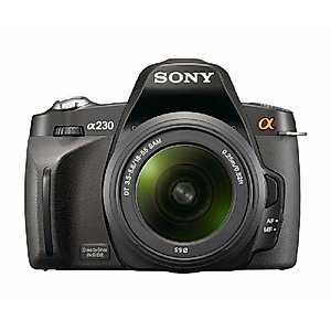 Sony Alpha A230L 10.2 MP Digital SLR Camera with Super SteadyShot INSIDE Image Stabilization and 18-55mm Lens (Discontinued by Manufacturer)