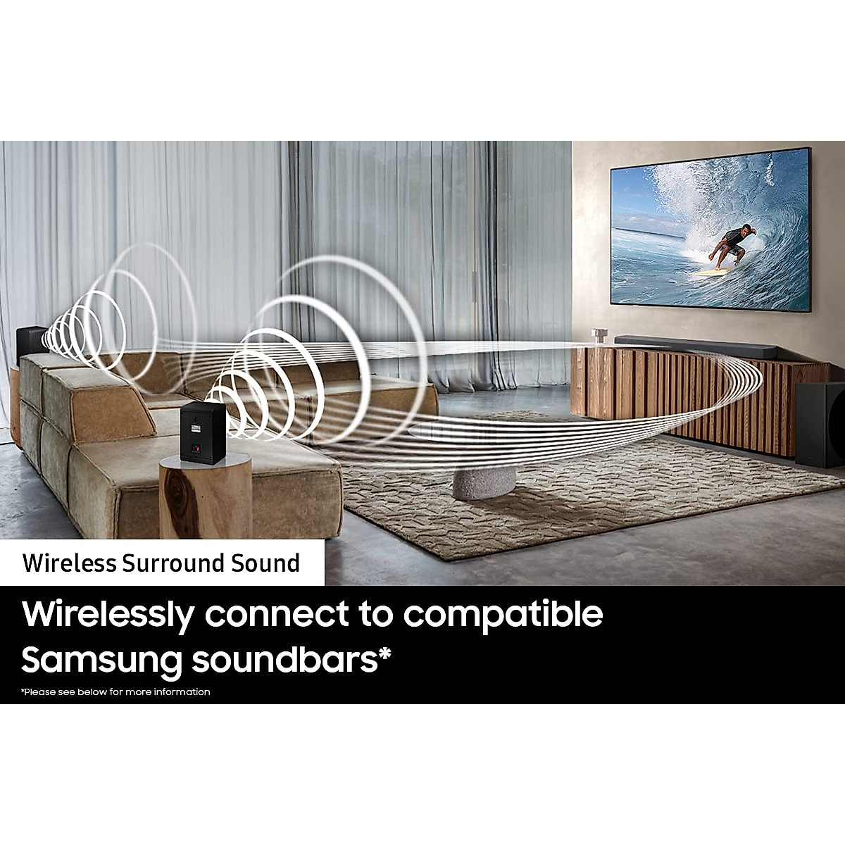 Samsung SWA-9200S/ZA-RB Wireless Rear Speaker Kit - Certified Refurbished