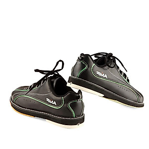 VEACAM Womens Bowling Sports Shoes, Ladies Bowls Shoes Breathable Fashion Bowling Athletic Gym Sneakers,Black,9.5