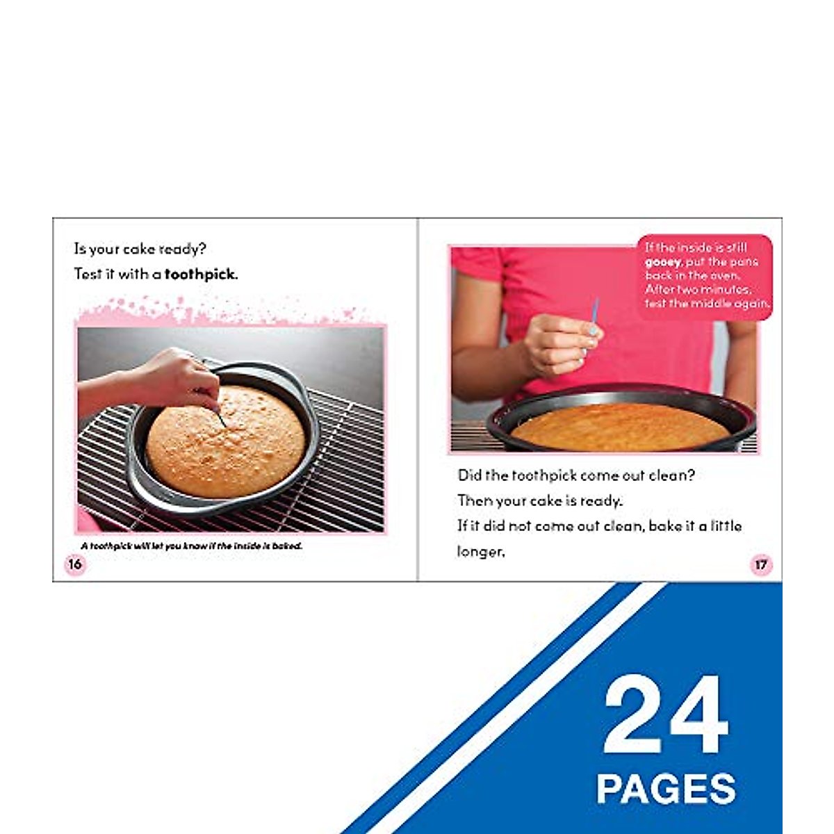Step By Step Projects: How to Bake a Cake—Children's Cookbook With Instructions, Tips, and Tools for Making a Cake, Grades K-3 (24 pgs)