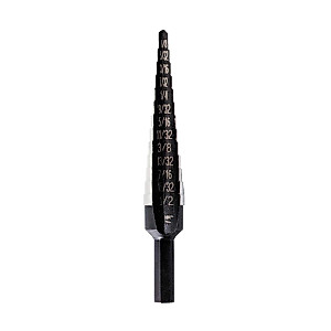 UNIBIT-1 1/8"TO 1/2" STEP DRILL