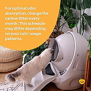 Litter-Robot 3 Carbon Filters by Whisker, Makers of Litter-Robot