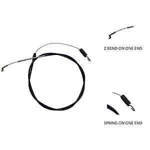 VIRTIONZ Replacement Toro self propelled Cable | for Toro 22" Propelled Lawn Mower 105-1844 and More | Recycler Lawn Mower Cable