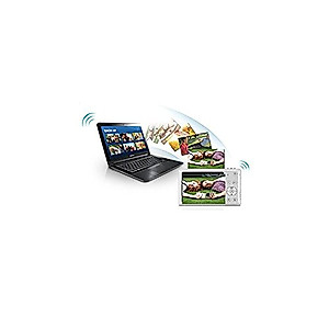 Samsung DV150F 16.2MP Smart WiFi Digital Camera with 5x Optical Zoom and 2.7" main and 1.48" front Dual LCD Screens (White)