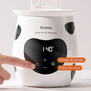 Baby Bottle Warmer for Breastmilk | Fast Water Warmer for Baby Formula | Easy-to-use | BOLOLO Baby Water Warmer with Precise Temperature Control, Large Diameter, BPA-Free
