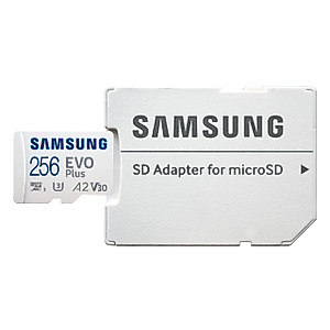 Samsung 256GB MicroSDXC EVO Plus (Evo+) Class 10 Memory Card with Adapter Works with Nintendo Switch Lite, Switch, Switch OLED (MB-MC256KA) Bundle with 1 Everything But Stromboli Micro SD Card Reader