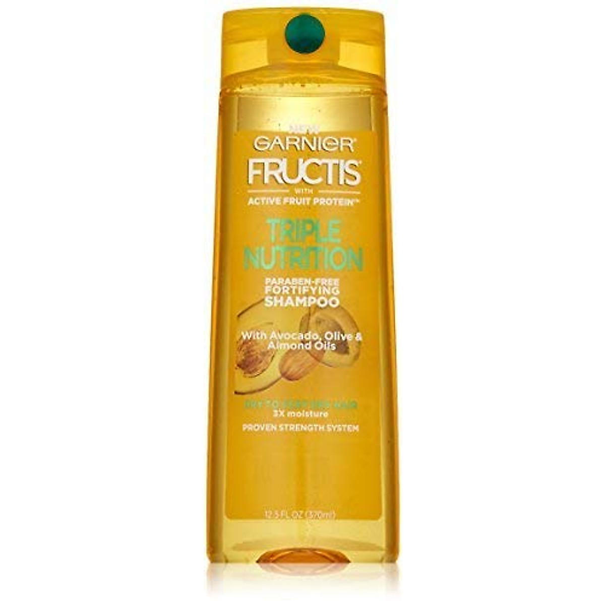 Garnier Hair Care Fructis Triple Nutrition Shampoo, 12.5 Fluid Ounce