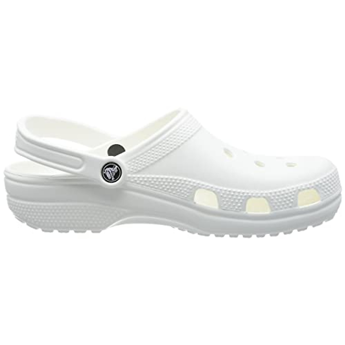 Crocs Unisex-Adult Classic Clogs (Best Sellers), White, 7 Men/9 Women