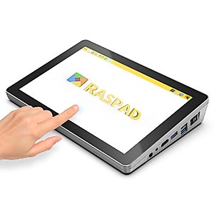 SunFounder RasPad 3.0 - an All-in-One Tablet for Raspberry Pi 4B with 10.1" Touchscreen and Built-in Battery for IoT, Programming, Gaming, 3D Printing Projects