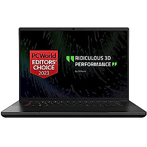 Razer Blade 16 Gaming Laptop: NVIDIA GeForce RTX 4060-13th Gen Intel 24-Core i9 HX CPU - 16" QHD+ 240Hz - 16GB RAM - 1TB SSD - CNC Aluminum - Compact GaN Charger - Windows 11 - Chroma RGB