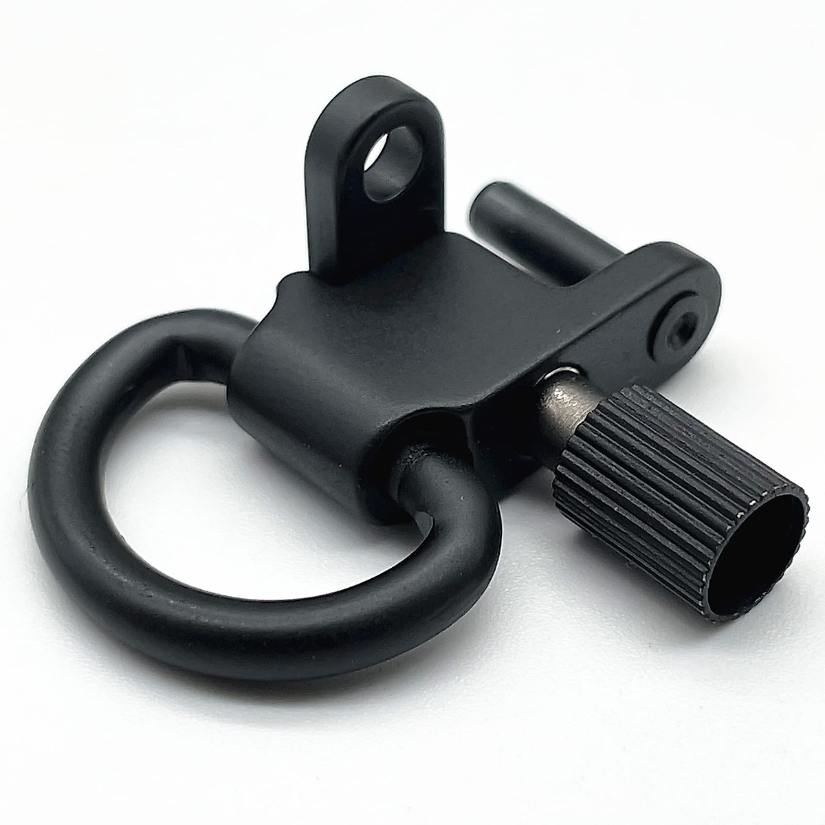 AOOK Sling Swivels Mounts for Rifle and Shotgun, Heavy Duty Sling Attachments Clips, Black- Occult (Black)