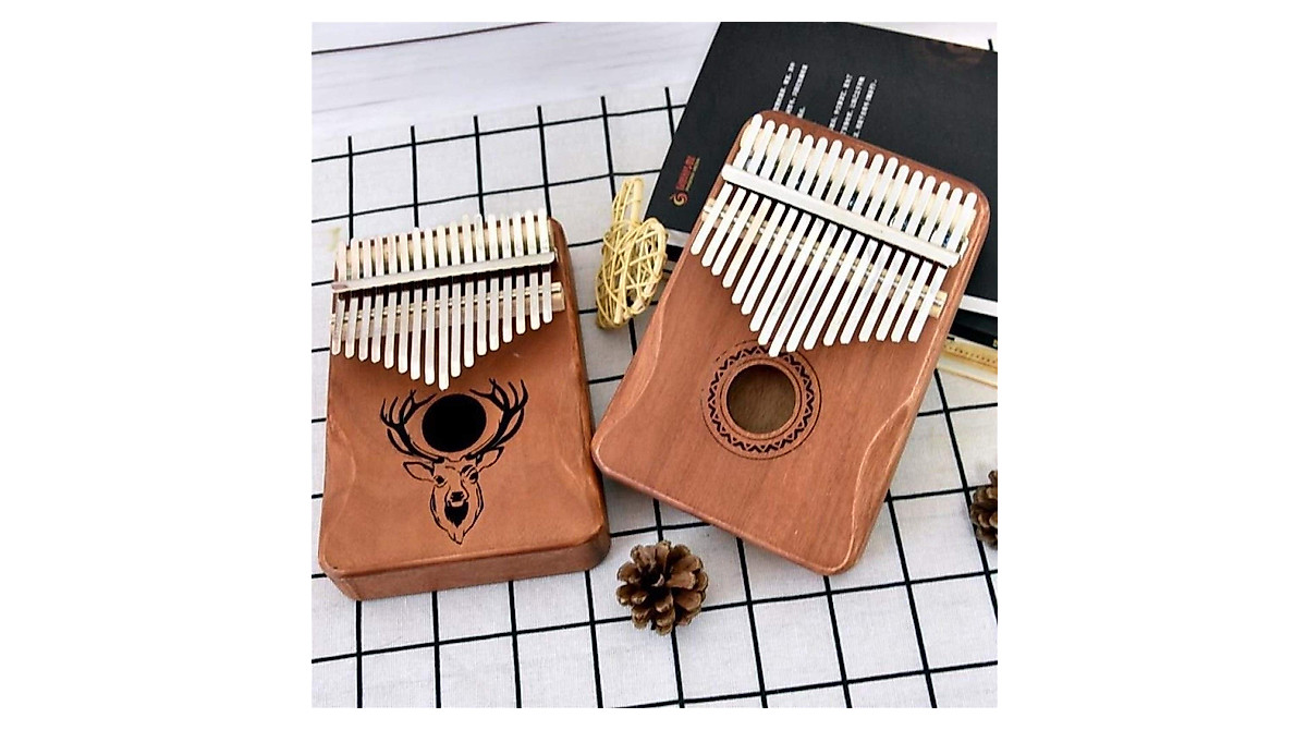 SLFDXDP 17-Tone Kalimba - Easy & Portable Music Maker